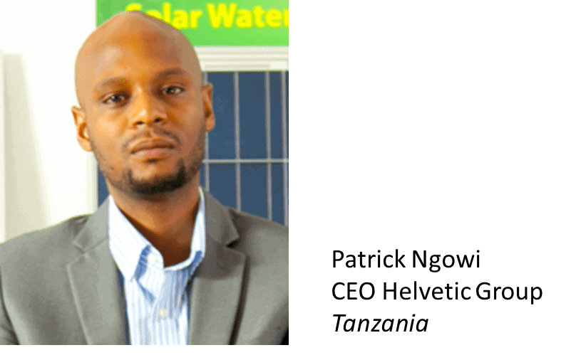 Meet Tanzanians Solar Entrepreneur Patrick Ngowi - Sun Connect News